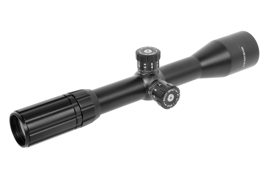SWFA 3-9x42 SS HD - MIL-Quad Reticle, 30mm Tube, .1 MIL Clicks, FFP