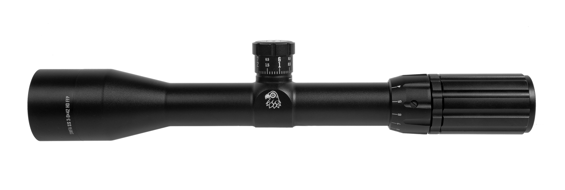 SWFA 3-9x42 SS HD - MIL-Quad Reticle, 30mm Tube, .1 MIL Clicks, FFP